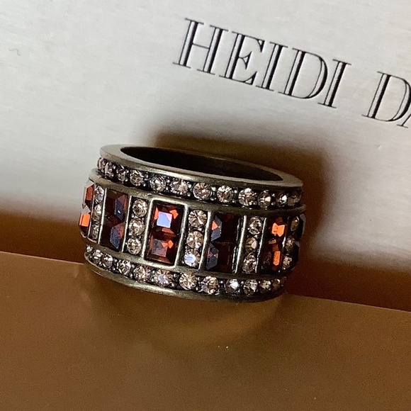 Heidi Daus | Jewelry | Heidi Daus Vintage Channel Set Crystal Ring ...